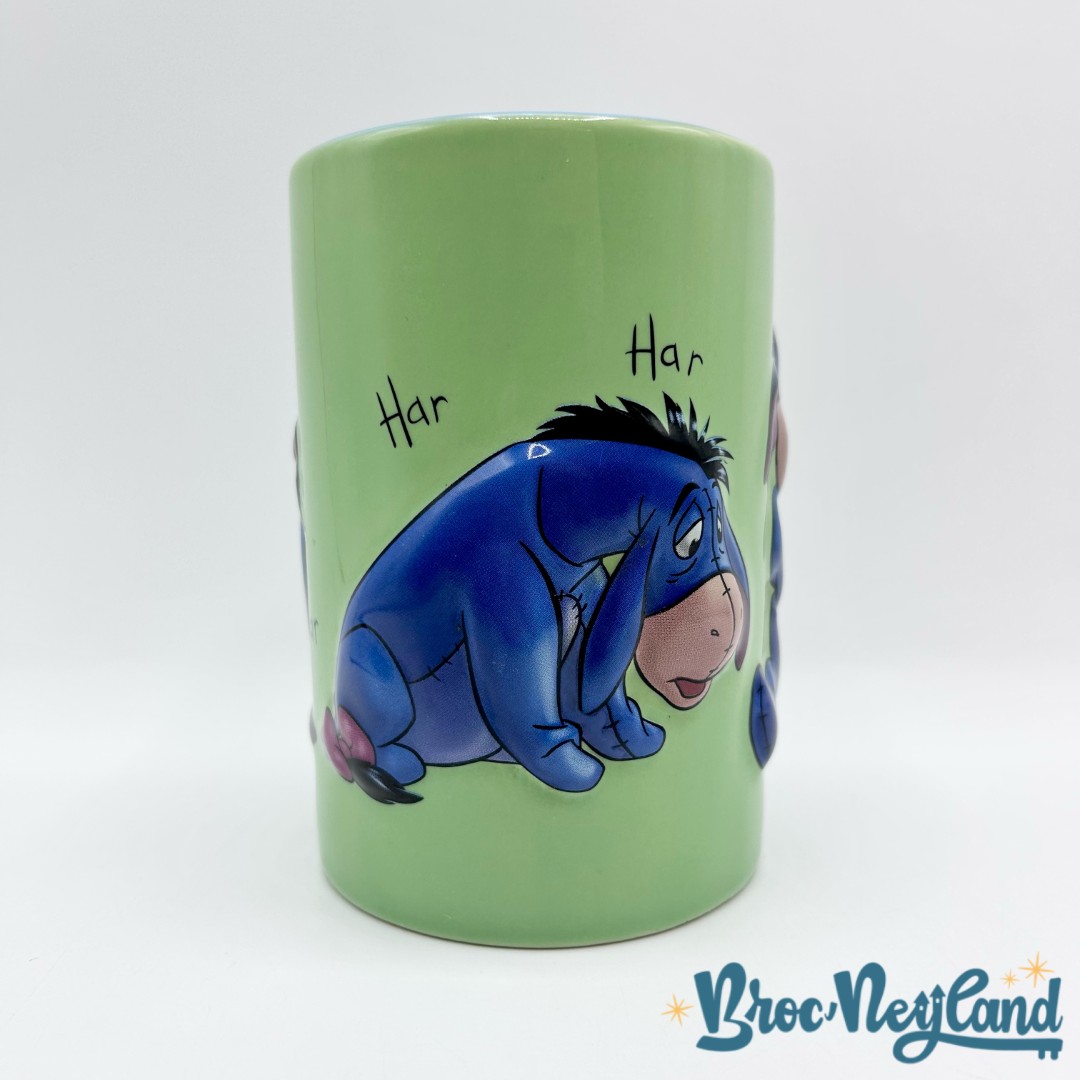 Tasse Bourriquet Har Hm Disney Store mug Winnie l'ourson vert ...