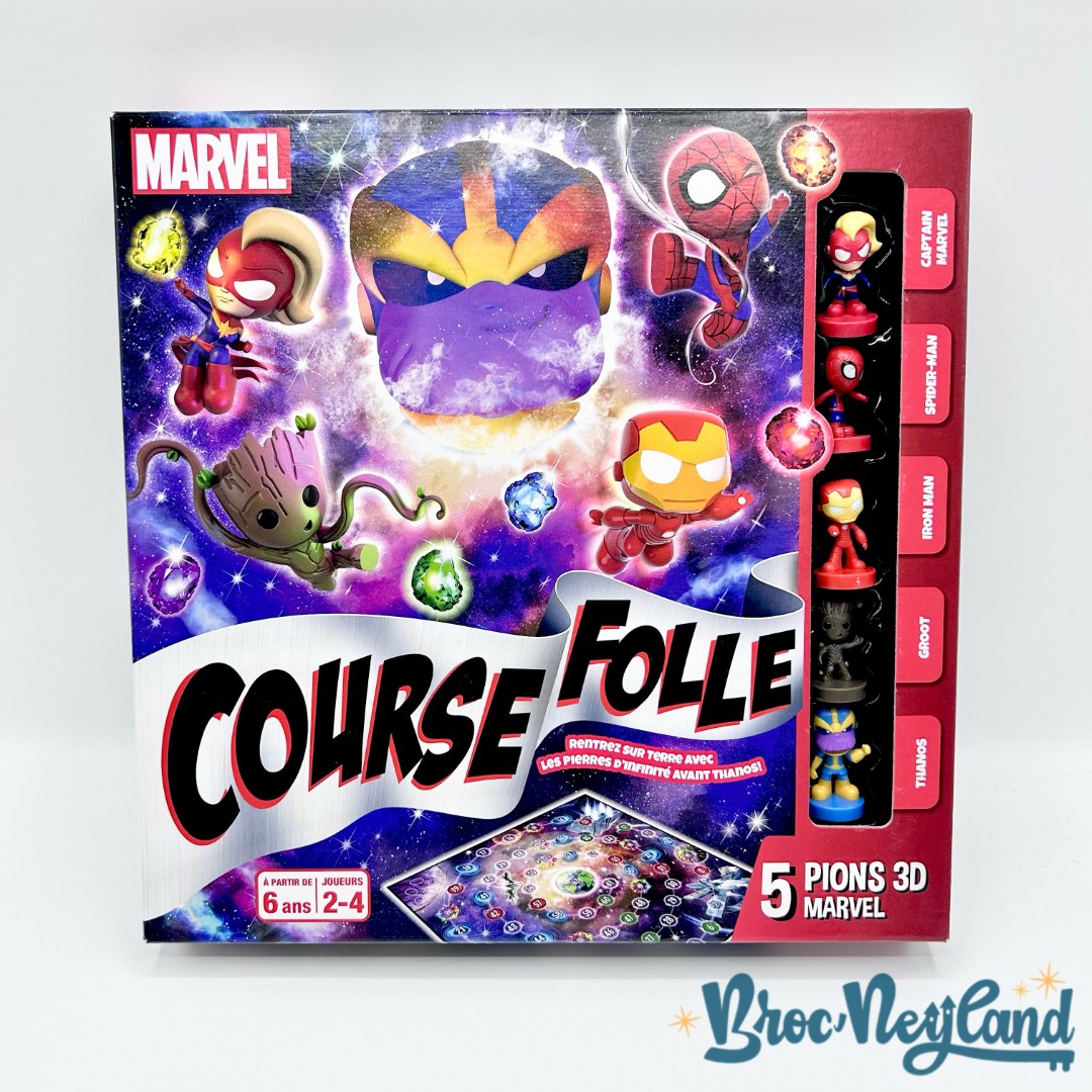 Jeu de société Course Folle Marvel - Jeux de société/Jeux de société ...