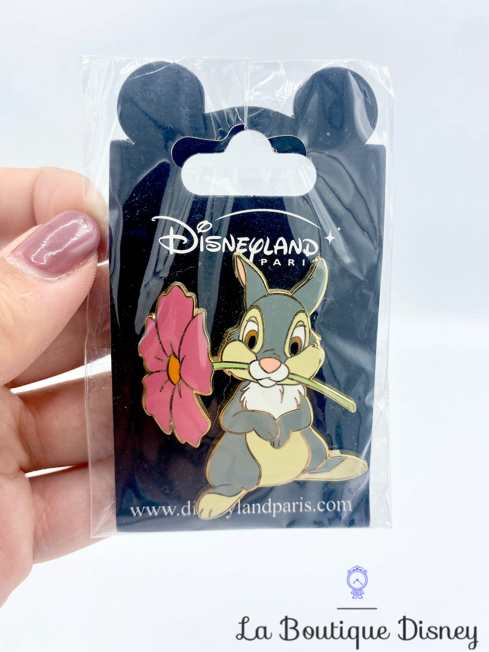 Pin's Panpan Fleur rose Disneyland Paris Disney Bambi 83812 - Articles ...