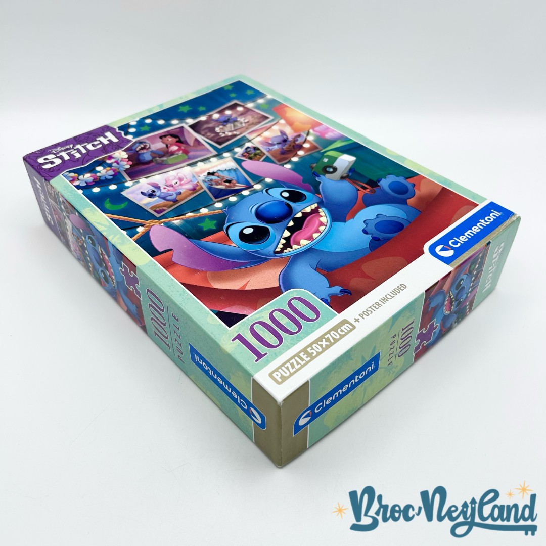 Puzzle 1000 pièces Stitch Disney Clementoni Lilo et Stitch - Puzzles ...