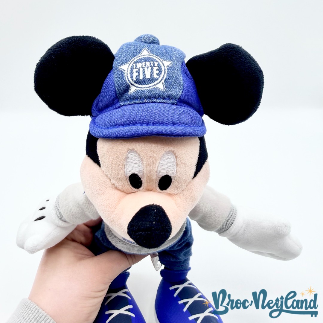 Peluche Mickey Mouse 25 Twenty Five Disneyland Paris 25ème anniversaire ...