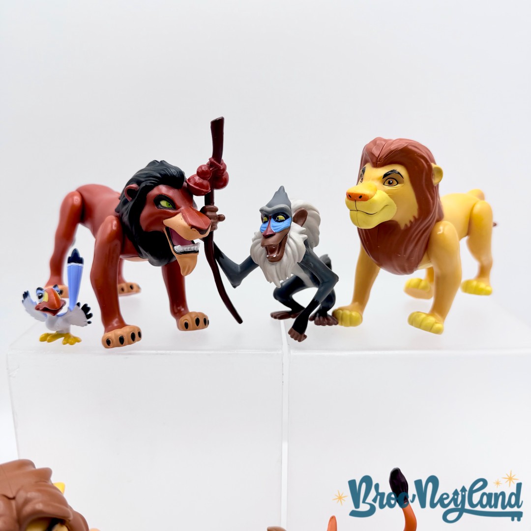 Figurines Le Roi Lion Deluxe Set Disney Just Play Ensemble de jeu ...