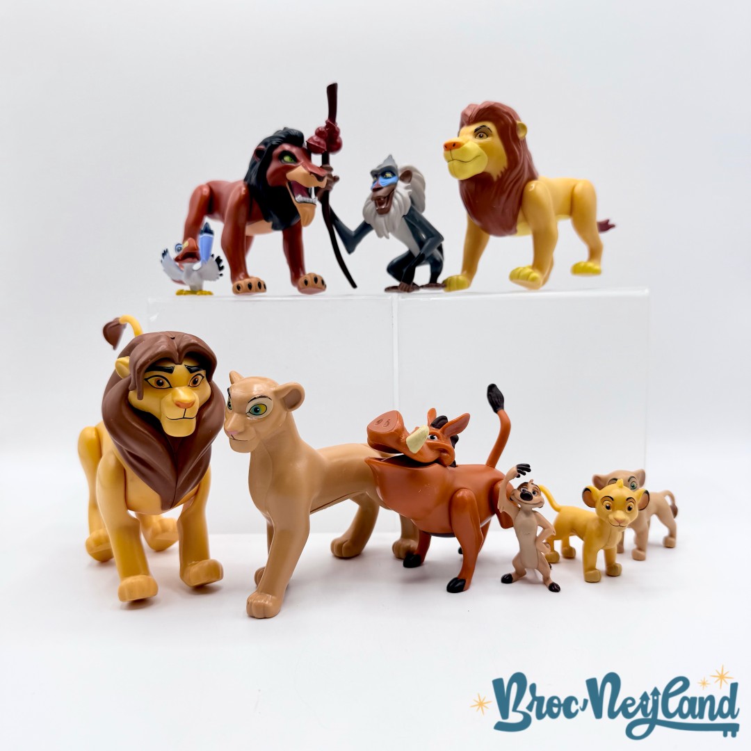 Figurines Le Roi Lion Deluxe Set Disney Just Play Ensemble de jeu ...