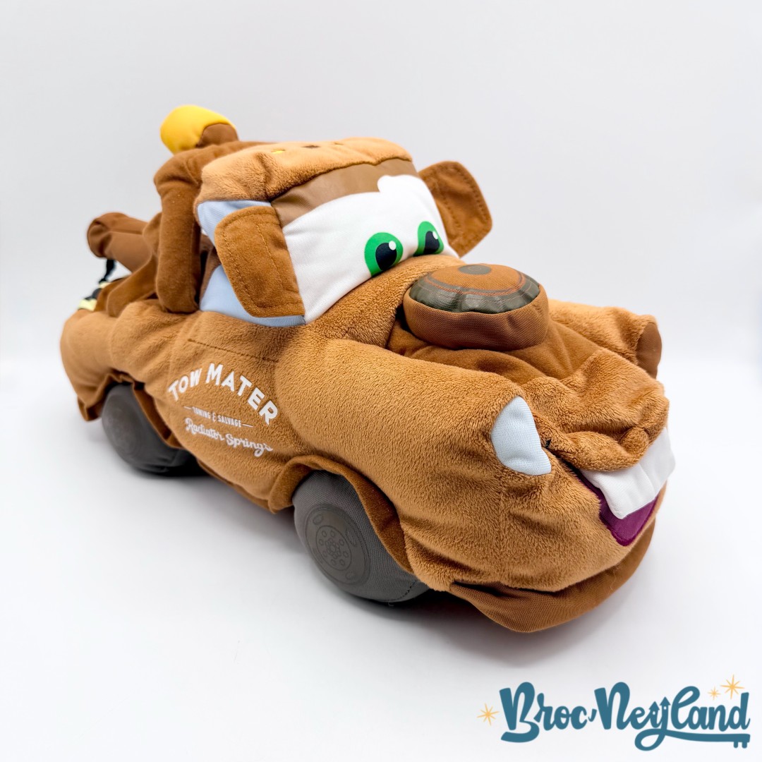 Peluche Martin Cars Disney Pixar Mattel voiture marron dépanneuse 40 cm ...