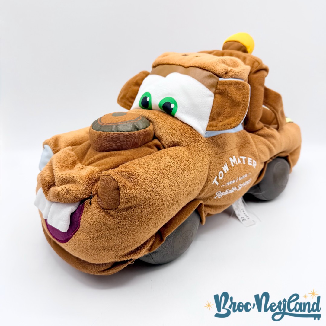 Peluche Martin Cars Disney Pixar Mattel voiture marron dépanneuse 40 cm ...