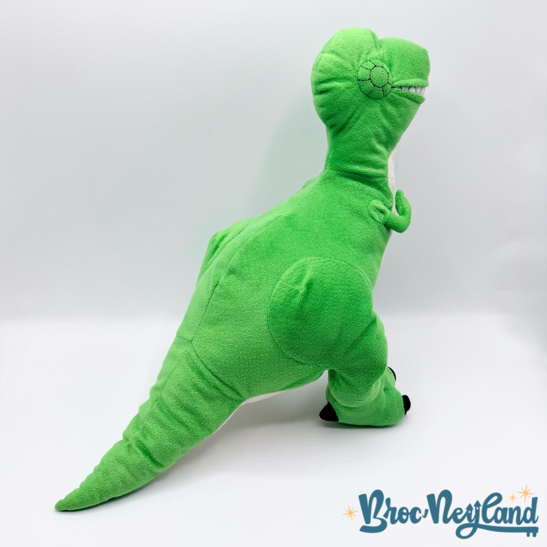 Peluche Rex Toy Story Disney Store 2013 dinosaure vert écusson 35 cm ...