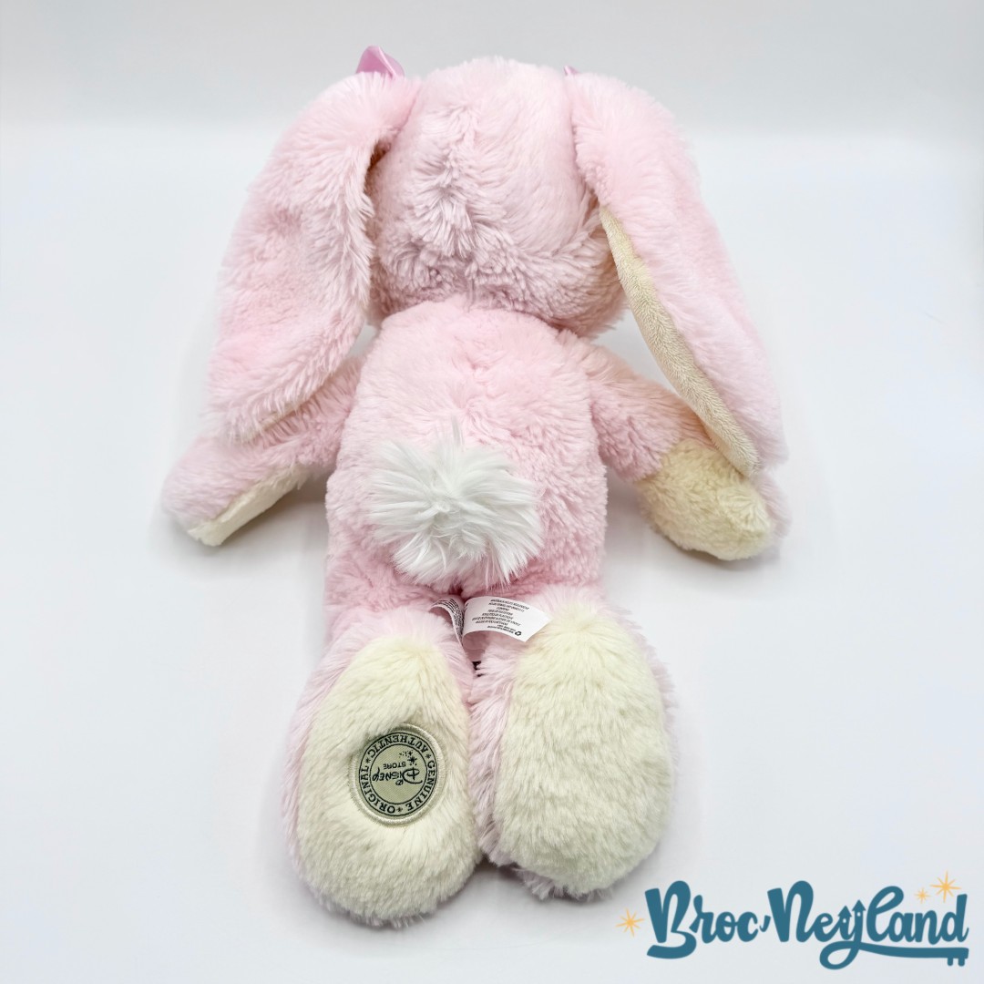 Peluche Minnie Mouse Pâques Disney Store 2013 lapin rose écusson 44 cm ...