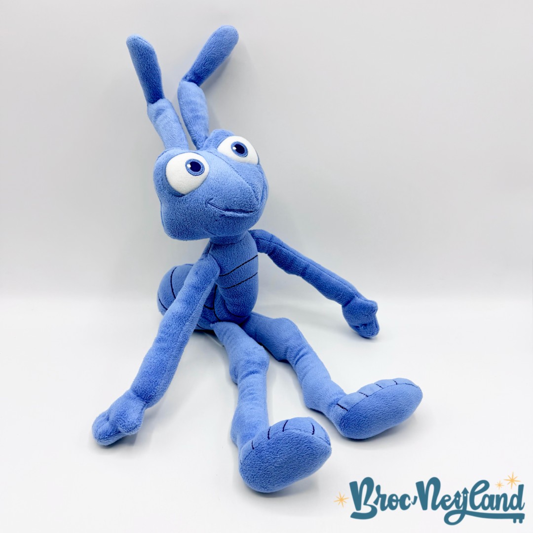 Peluche Tilt 1001 Pattes Disney Store 2018 insecte fourmi bleu 50 cm ...