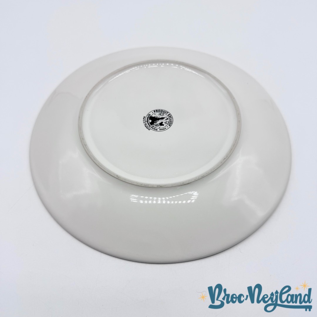 Assiette à dessert Mickey Mouse BD Disneyland Paris Disney dessin bande ...