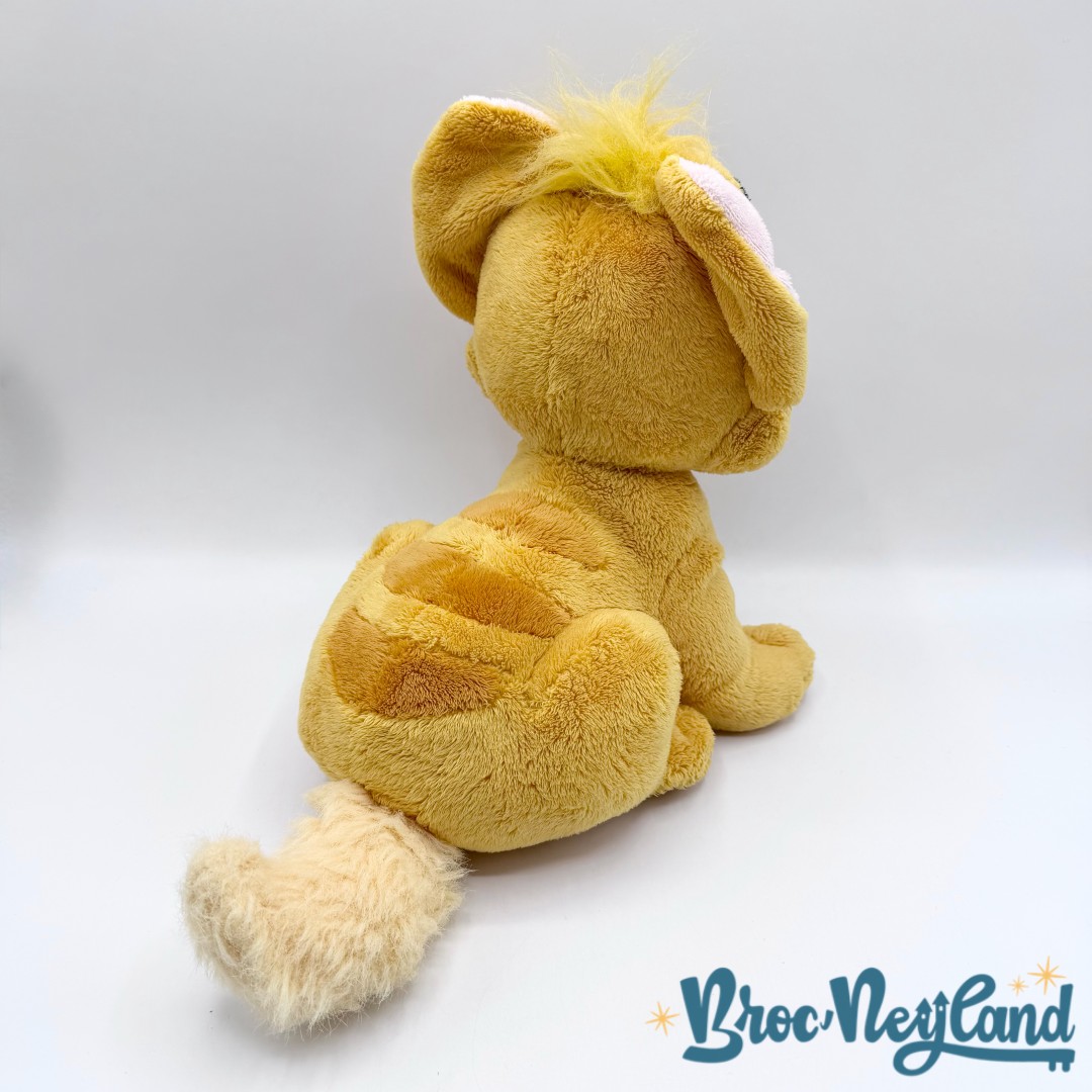 Peluche Oliver Disney Store Exclusive Oliver et Compagnie chat orange ...