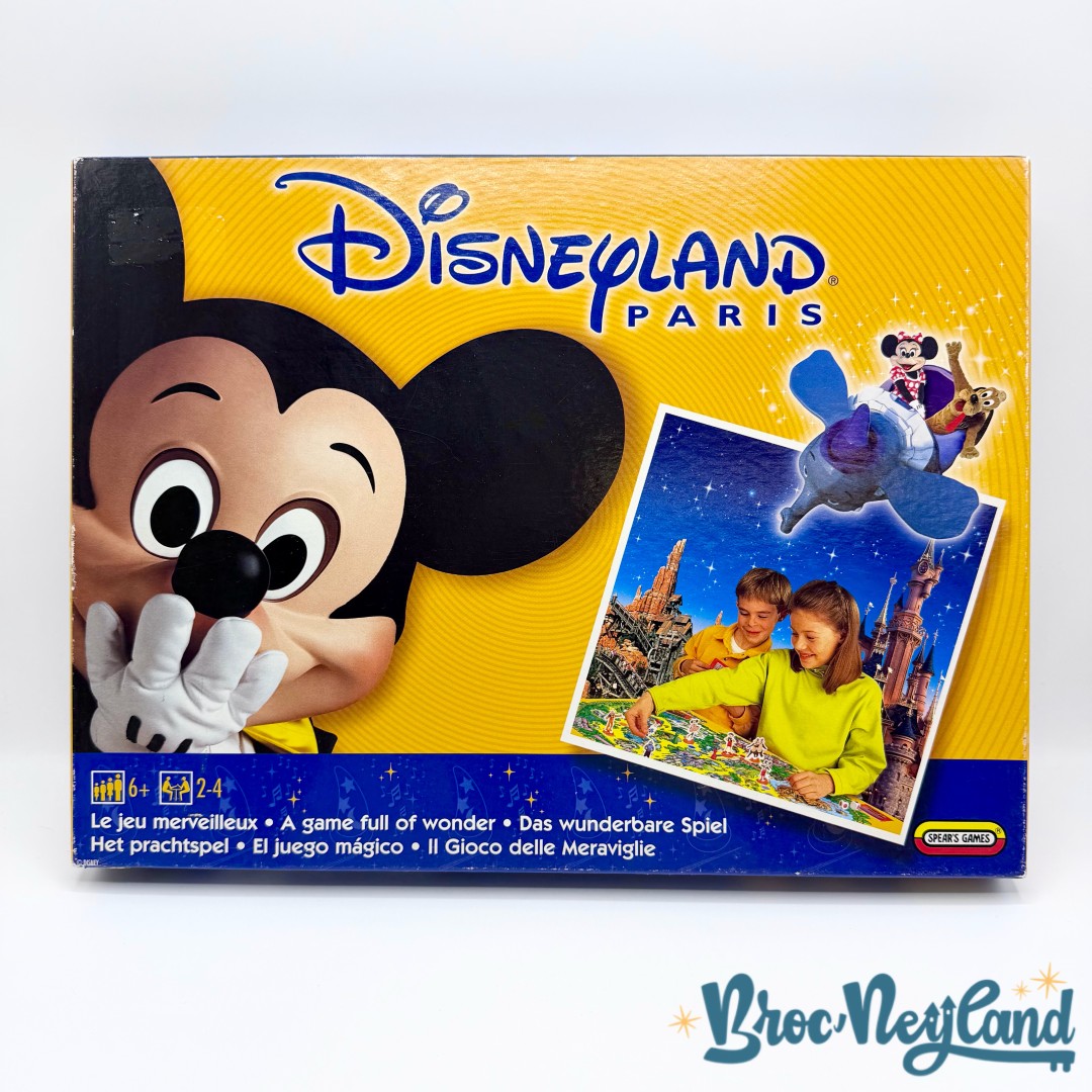 Jeu de société Le Jeu Merveilleux Disneyland Paris 1998 Disney Mattel ...