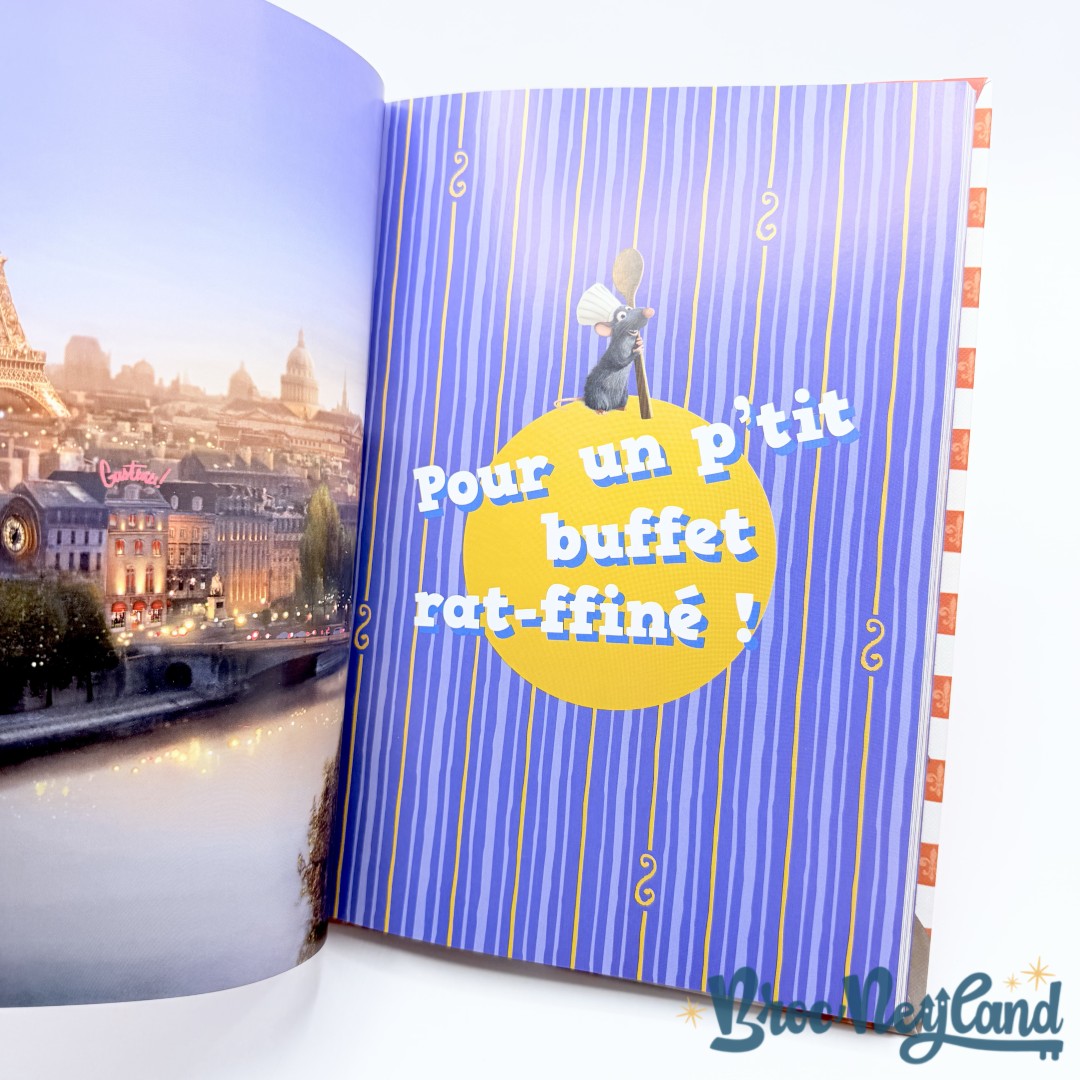 Livre Les Recettes de Rémy Ratatouille Disney Pixar Hachette Cuisine ...
