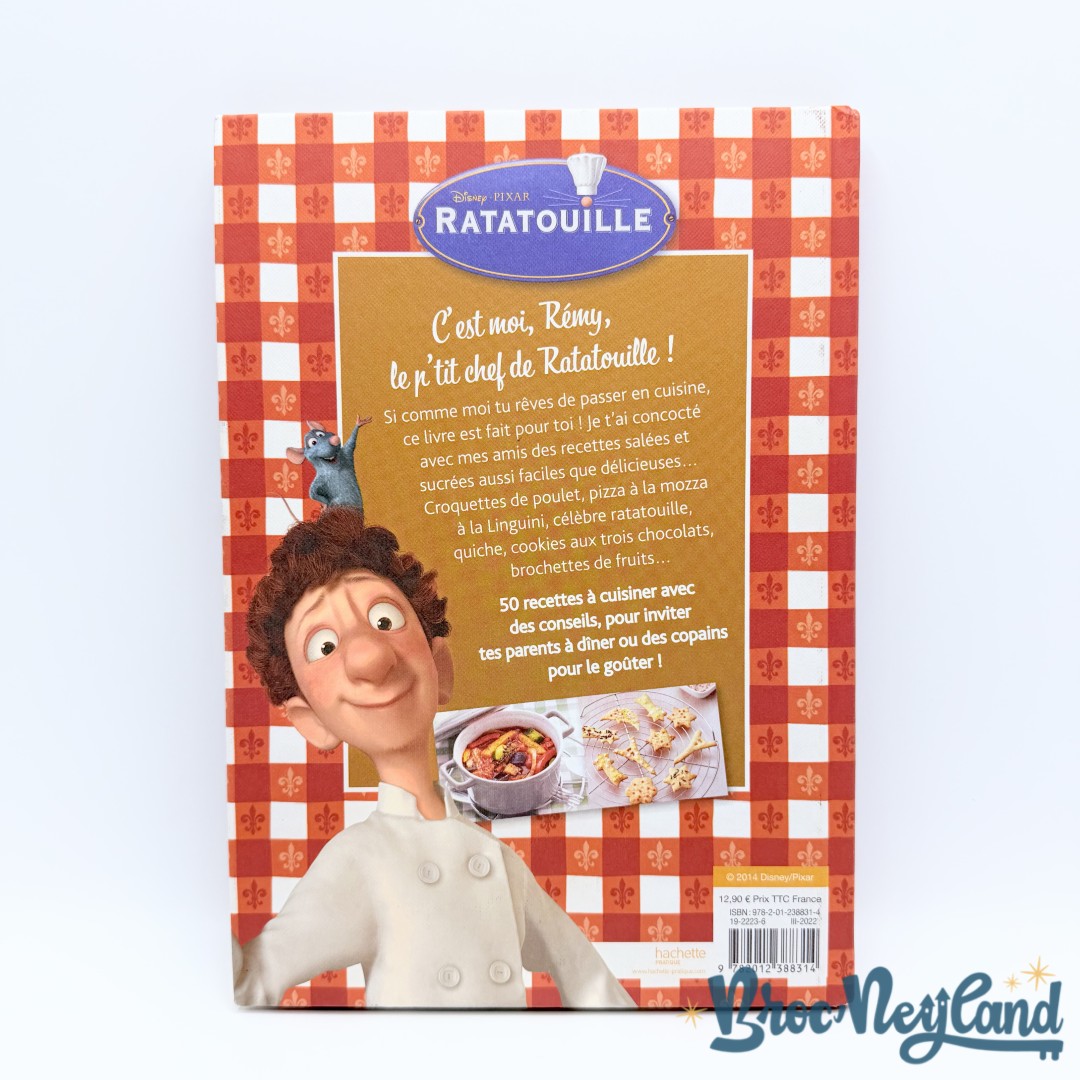 Livre Les Recettes de Rémy Ratatouille Disney Pixar Hachette Cuisine ...