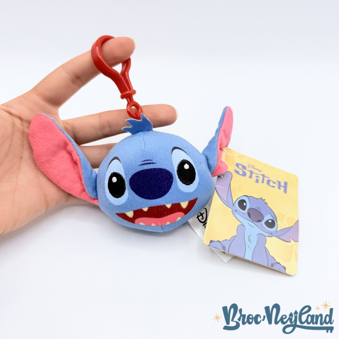 Porte clés Stitch Disney Lilo et Stitch peluche tête bleu 8 cm ...