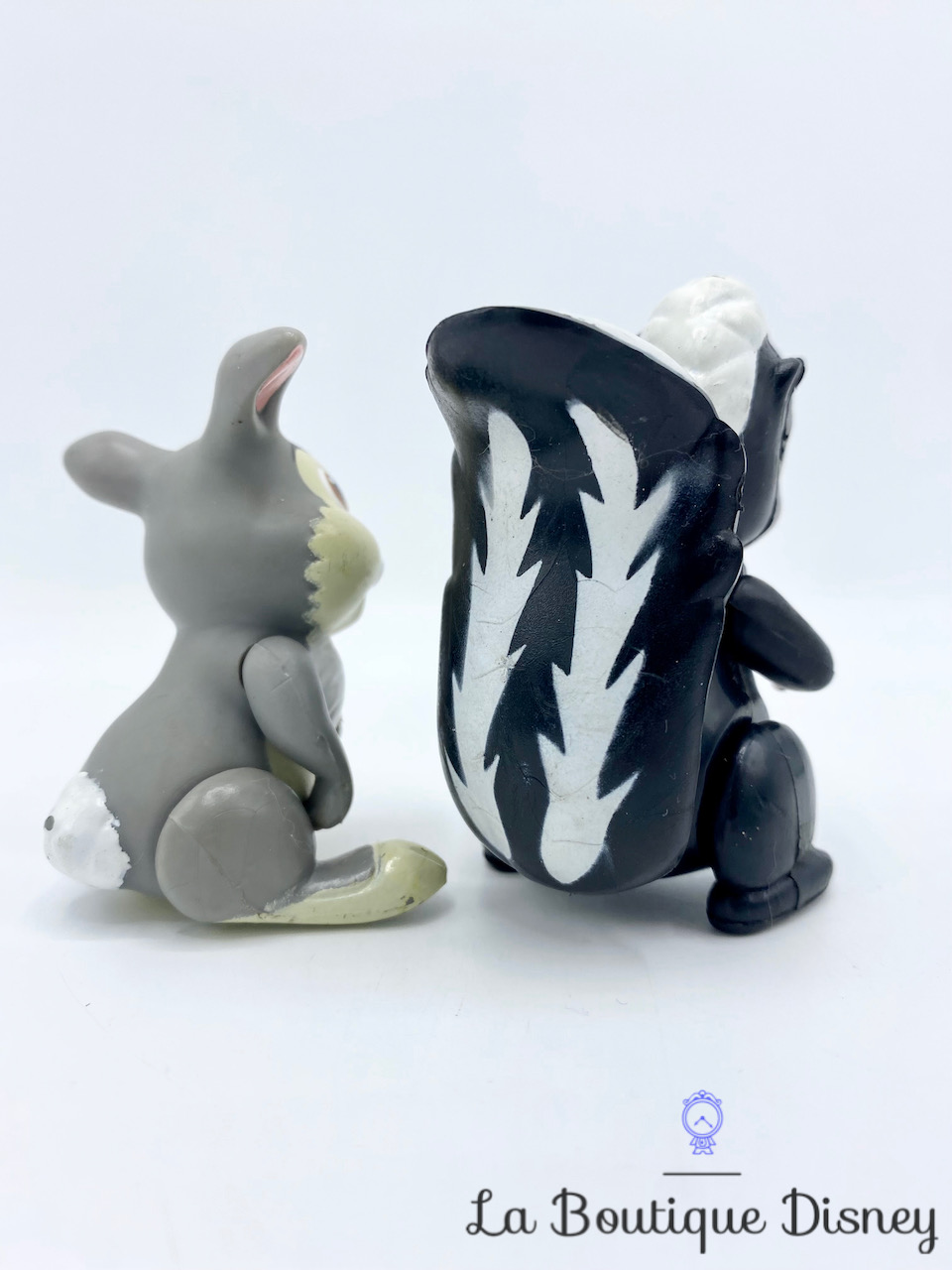 Figurines Panpan Fleur Disney Bambi lapin gris mouffette 8 cm ...