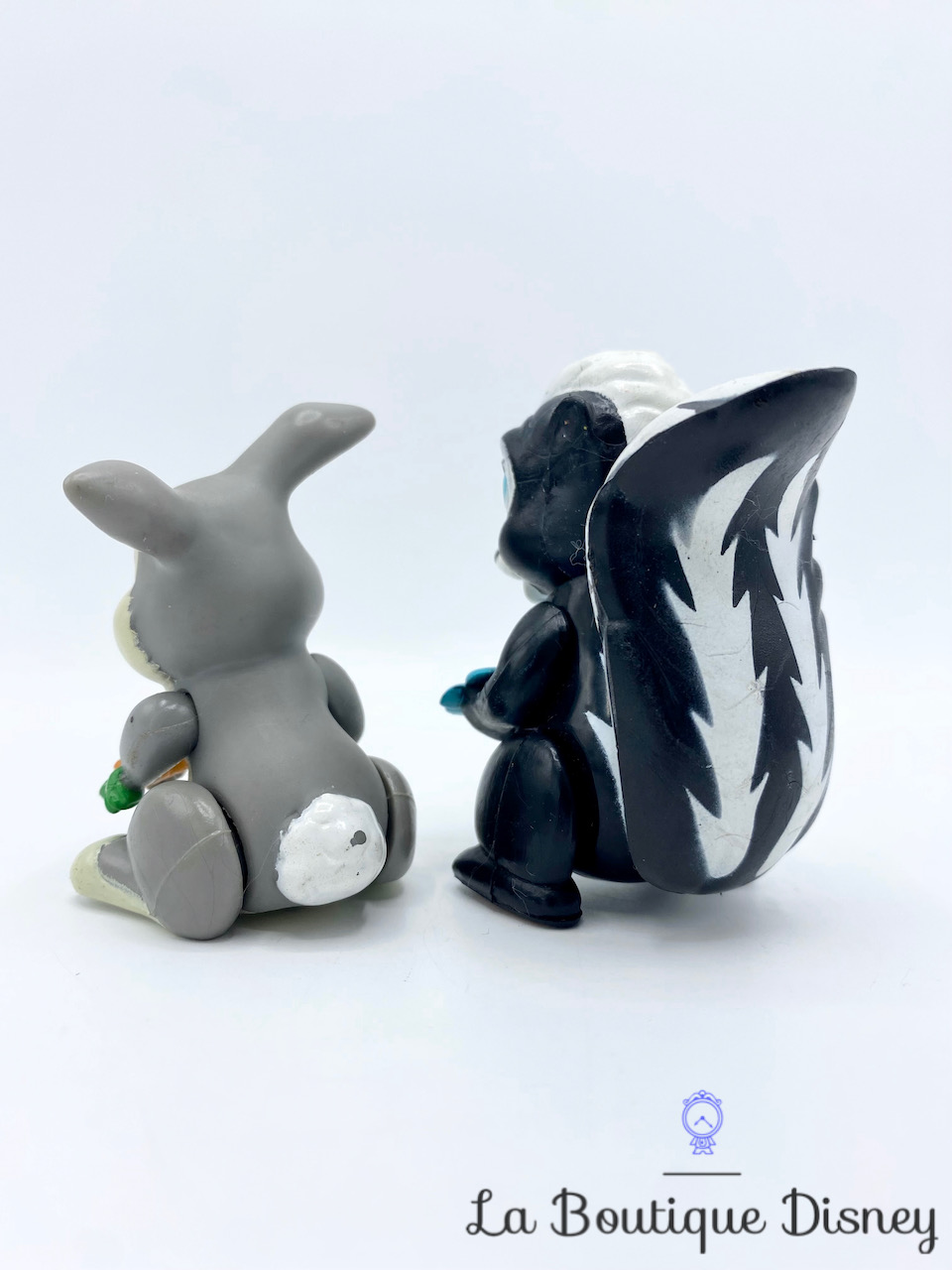 Figurines Panpan Fleur Disney Bambi lapin gris mouffette 8 cm ...