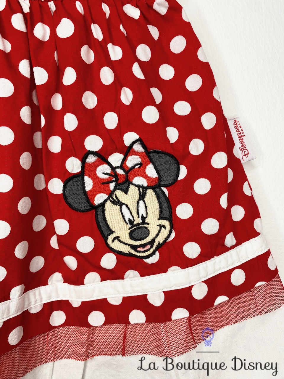 Robe Minnie Mouse Disneyland Paris Disney taille 12 mois rouge pois ...