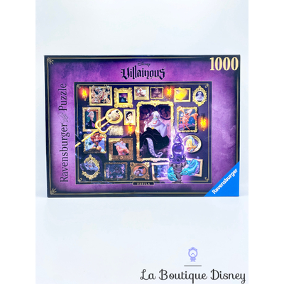 Puzzle 1000 Pièces Disney Villainous Ursula Ravensburger N°150274 La ...