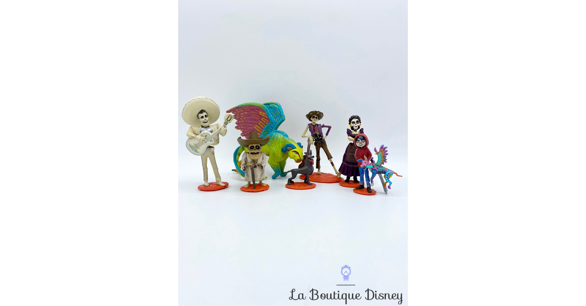 Figurines de Luxe Playset Coco Disney Store Miguel Dante Hector Ernesto ...