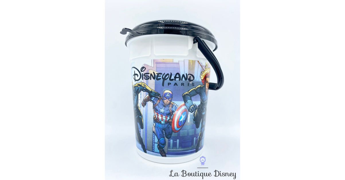 Seau Pop Corn Avengers Marvel Disneyland Paris Disney boite plastique ...