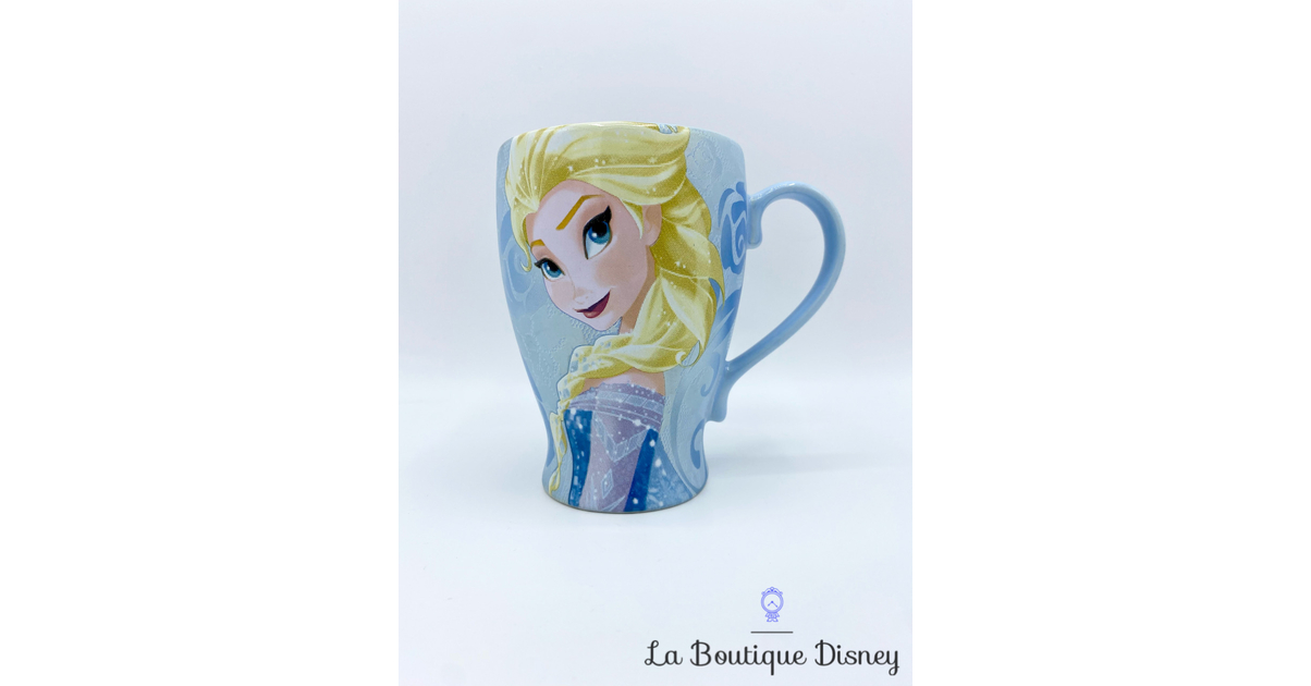 Tasse Elsa La Reine des Neiges Disney Parks mug Disneyland Paris bleu ...