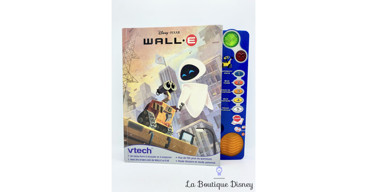 Livre interactif Wall E VTECH Disney Pixar Magi livre interactif ...