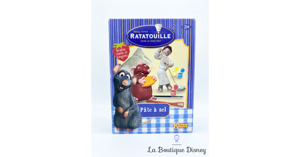 Kit Pâte à sel Ratatouille Disney Pixar Kerlude Moulages Emile et ...