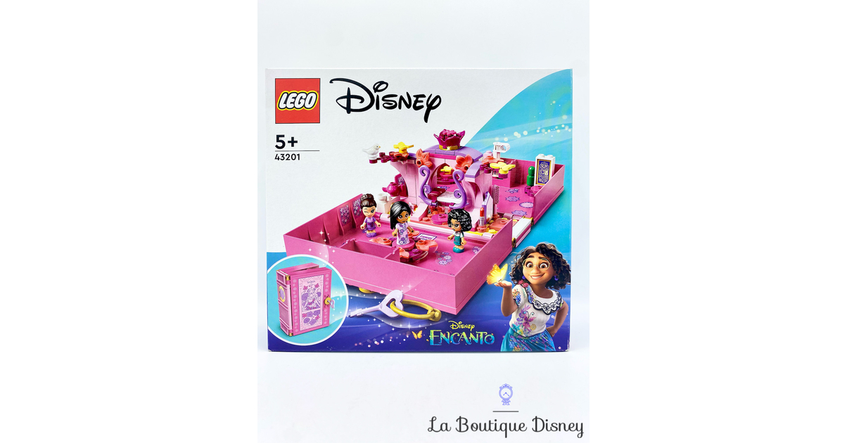 Jouet LEGO 43201 La porte magique d'Isabela Disney Encanto livre rose ...