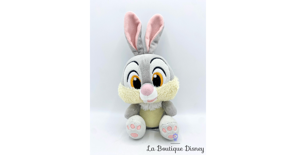 Peluche Panpan Disney Bambi lapin gris assis 23 cm - Peluches/Peluches ...