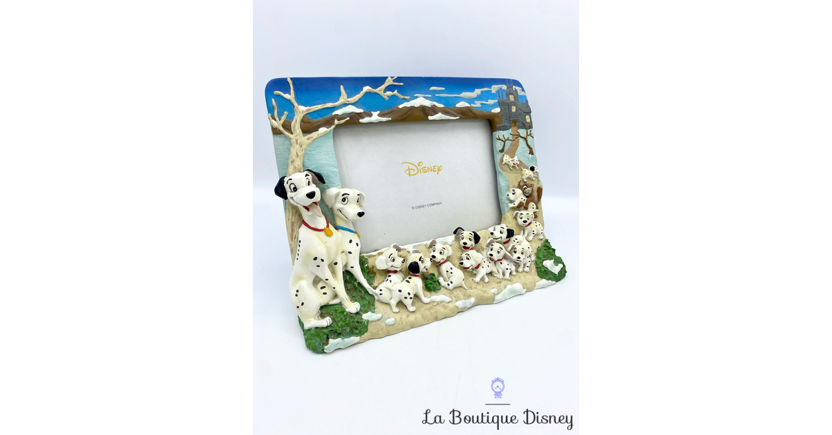 Cadre photo résine Les 101 Dalmatiens Disney Matrix Industries relief ...