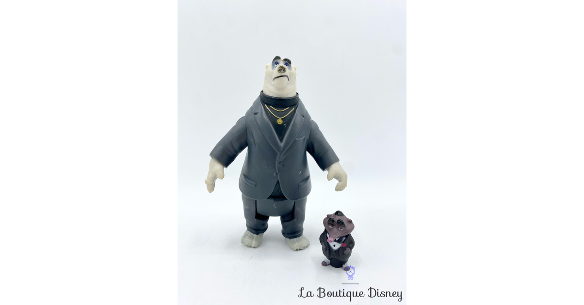 Figurines articulées Kevin Mister Big Zootopie Disney TOMY ours taupe ...