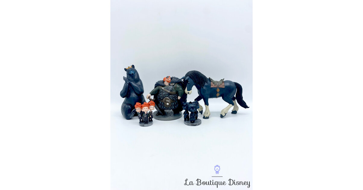 Figurines Playset Rebelle Disneyland Disney Ensemble de jeu Angus ...