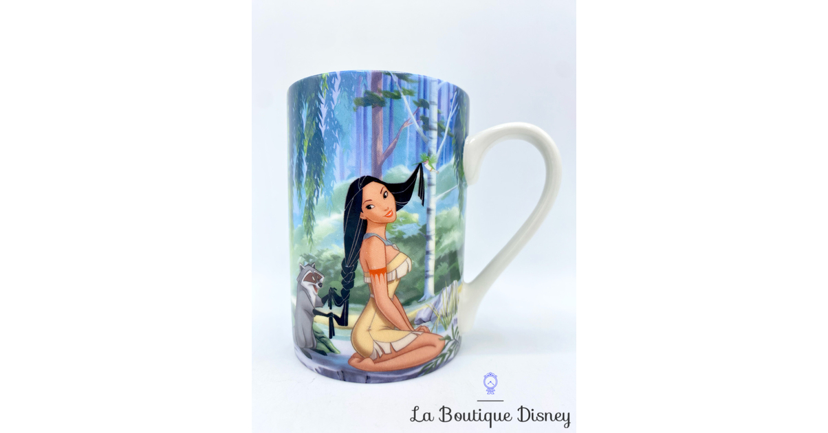 Tasse scène Pocahontas Walt Disney Classics 2012 mug film forêt arbres ...