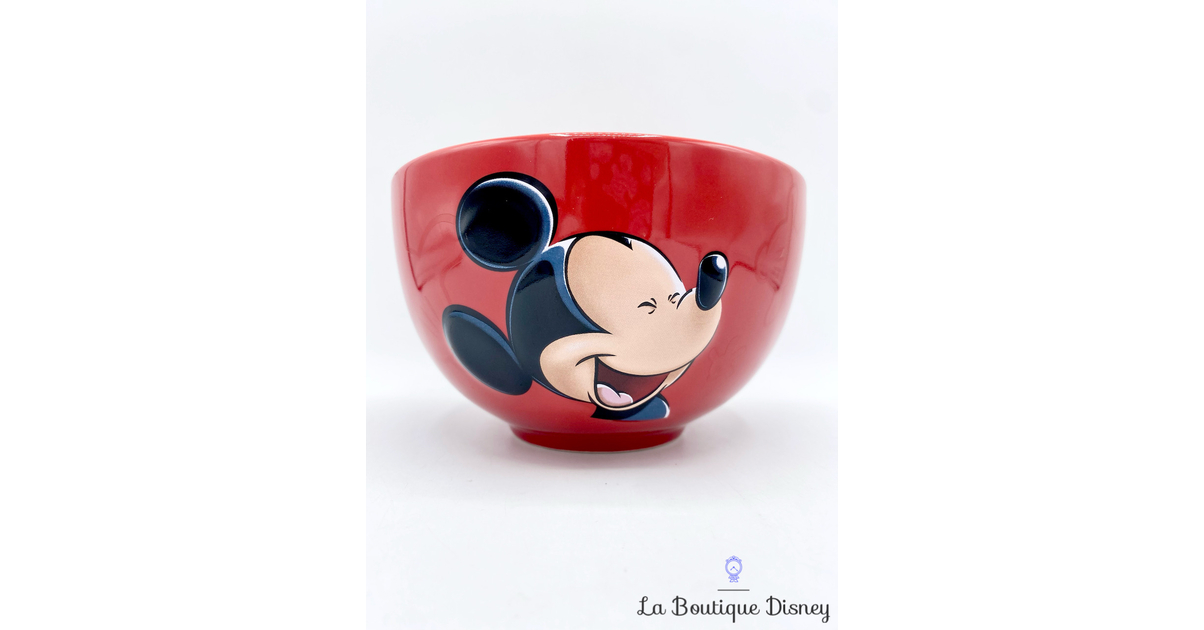 Bol Mickey Mouse Portrait Disneyland Paris mug Disney rouge - Vaisselle ...