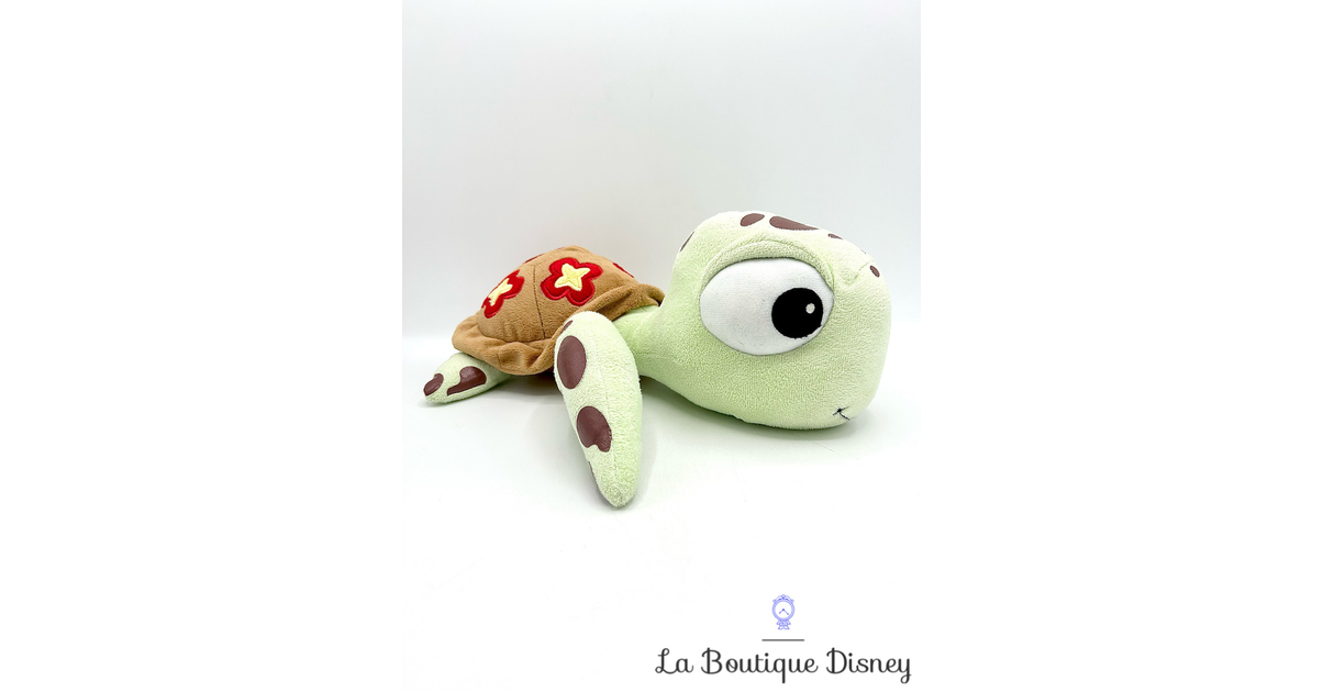 Peluche Squiz Disneyland Paris Disney tortue Le monde de Némo 35 cm ...