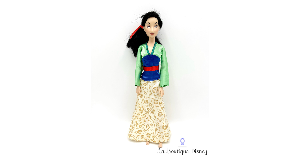 Poupée Mulan Disney Store 2019 princesse chinoise paillettes 30 cm ...