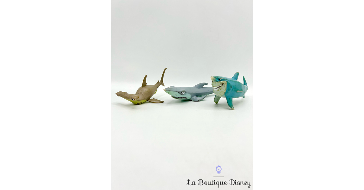 Figurines Requins Bruce Chumy L'Enclume Disney Le Monde de Némo 15 cm ...