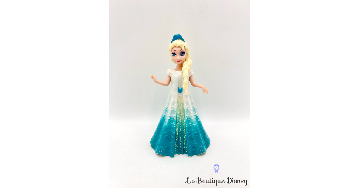 Figurine Magiclip Elsa La reine des neiges Disney Mattel polly clip ...