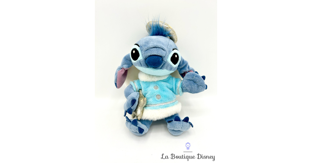Peluche Stitch Ange Disney Store monstre bleu Angel 22 cm - Peluches ...