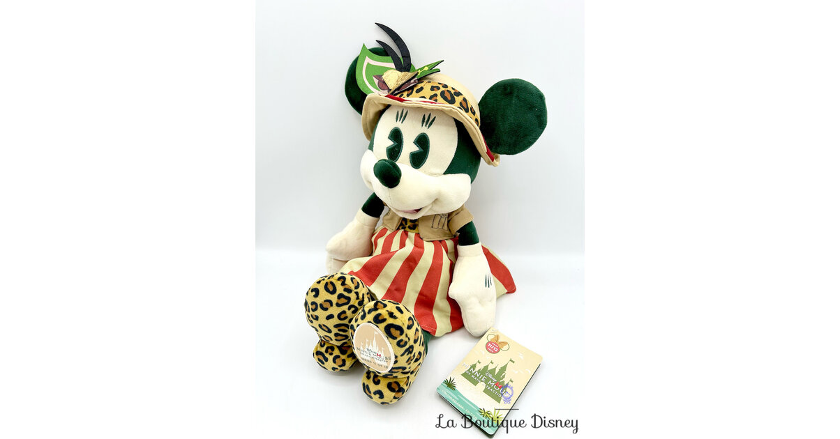 Peluche Minnie Mouse The Main Attraction 11 sur 12 Jungle Cruise Disney ...
