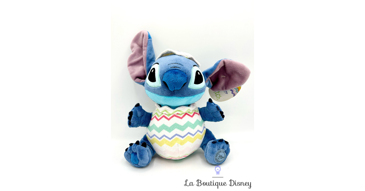 Peluche Stitch Pâques Disney Store 2014 Lilo et Stitch monstre bleu ...