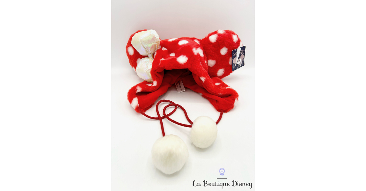 Bonnet Minnie Mouse Disneyland Paris Disney chapeau rouge pois blancs ...