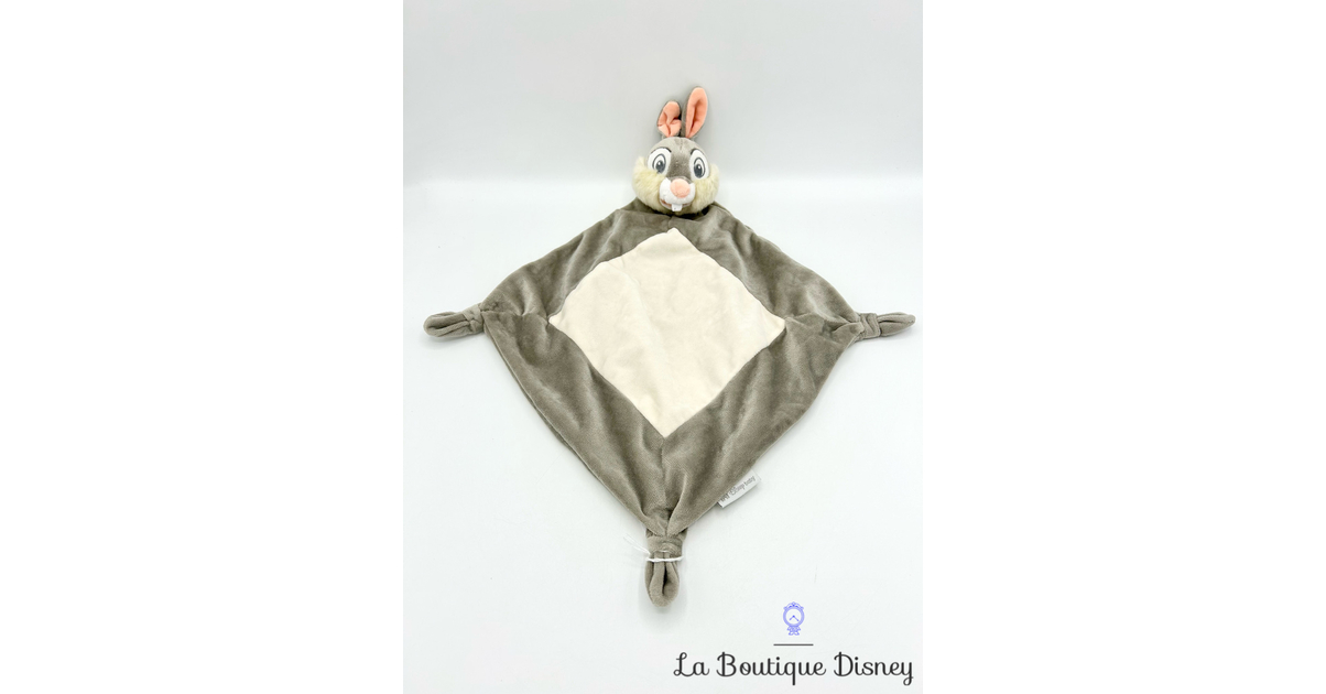 Peluche Doudou Panpan Disney Baby Bambi lapin gris - Peluches/Doudous ...