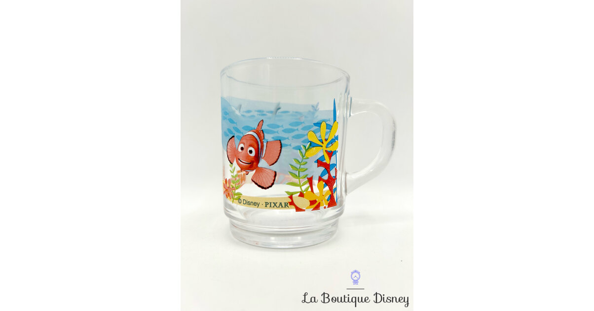 Tasse Le monde de Némo Disney mug ARC transparent Finding Némo poisson ...
