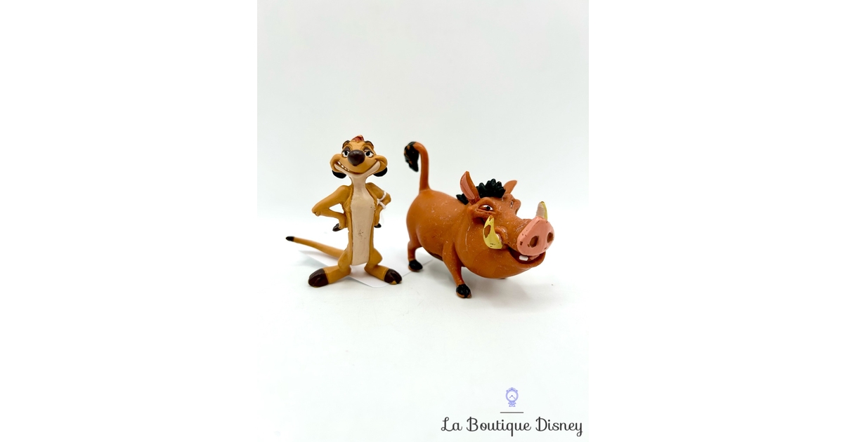 Figurines Timon et Pumbaa Disney Bullyland Le roi lion suricate ...
