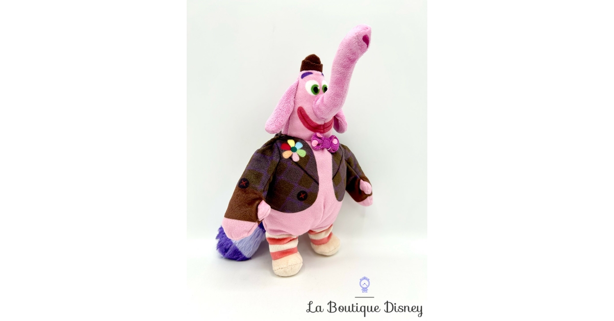 Peluche Bing Bong mini Vice Versa Disney Gipsy éléphant rose 21 cm ...