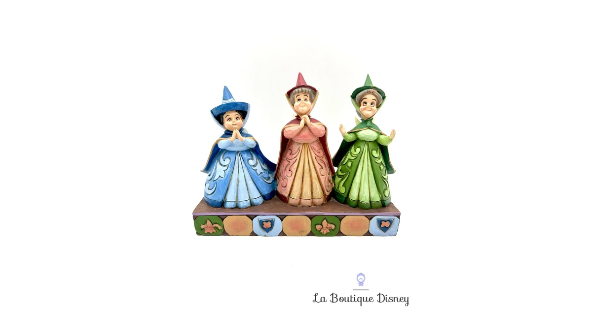 Figurine Jim Shore Flora Paquerette Pimprenelle Royal Guests Disney ...