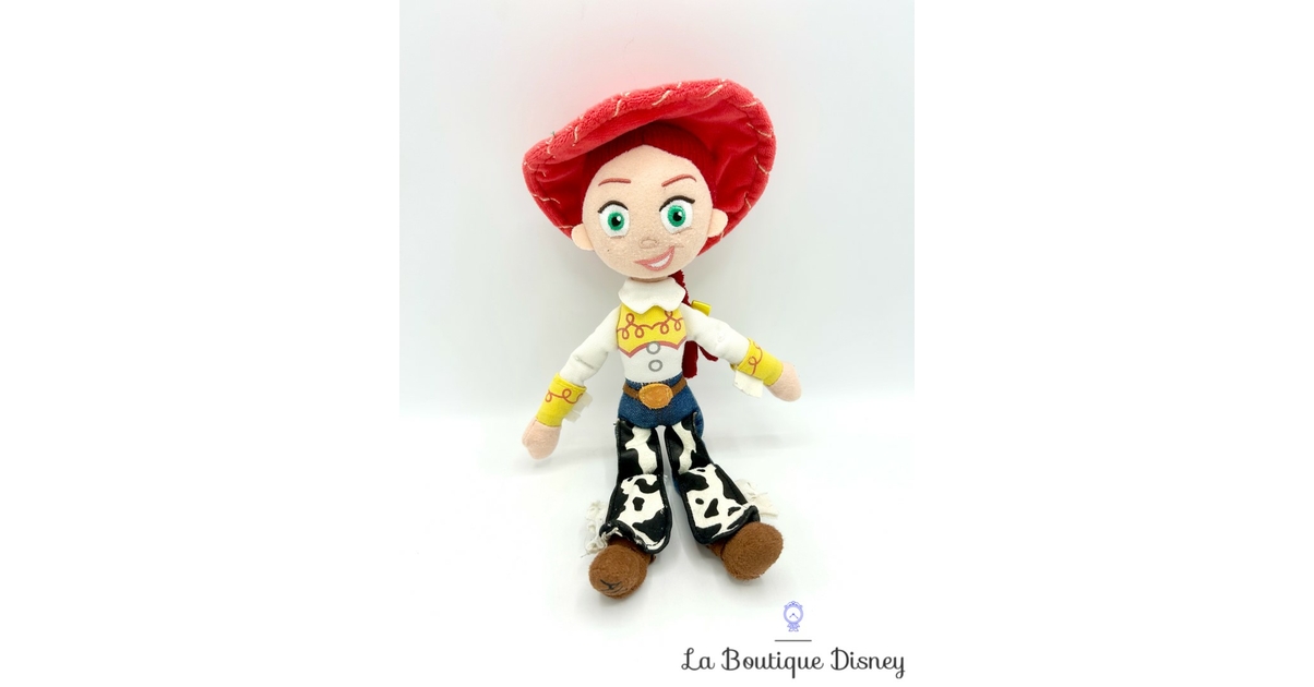 Poupée chiffon Jessie Toy Story Disney Store peluche cow girl chapeau ...