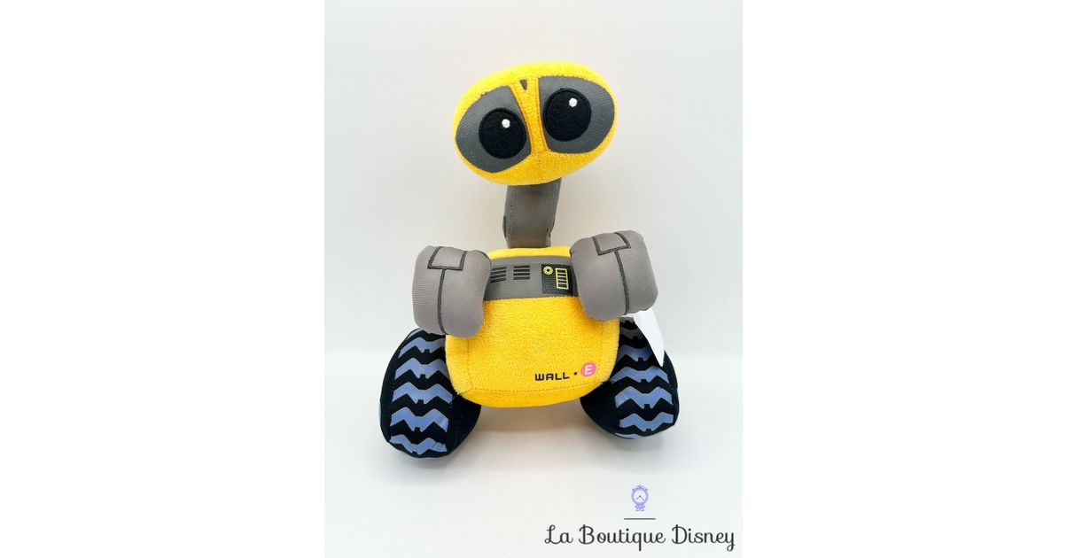 Peluche Wall E Disney robot gris jaune 30 cm - Peluches/Peluches Disney ...