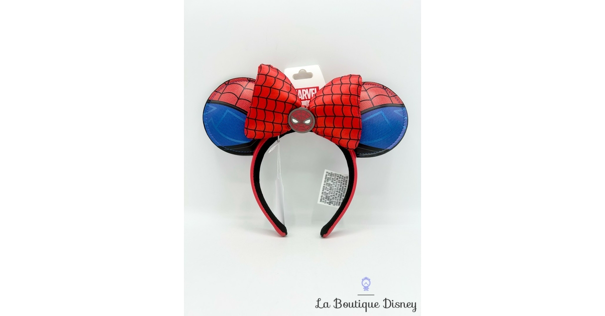 Serre tête Oreilles Minnie Spider Man Marvel Disney Parks 2023 ears ...
